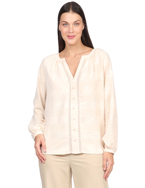Blusa Duplan manga larga para mujer 1