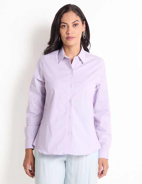 Blusa camisera LPC manga larga para mujer 1